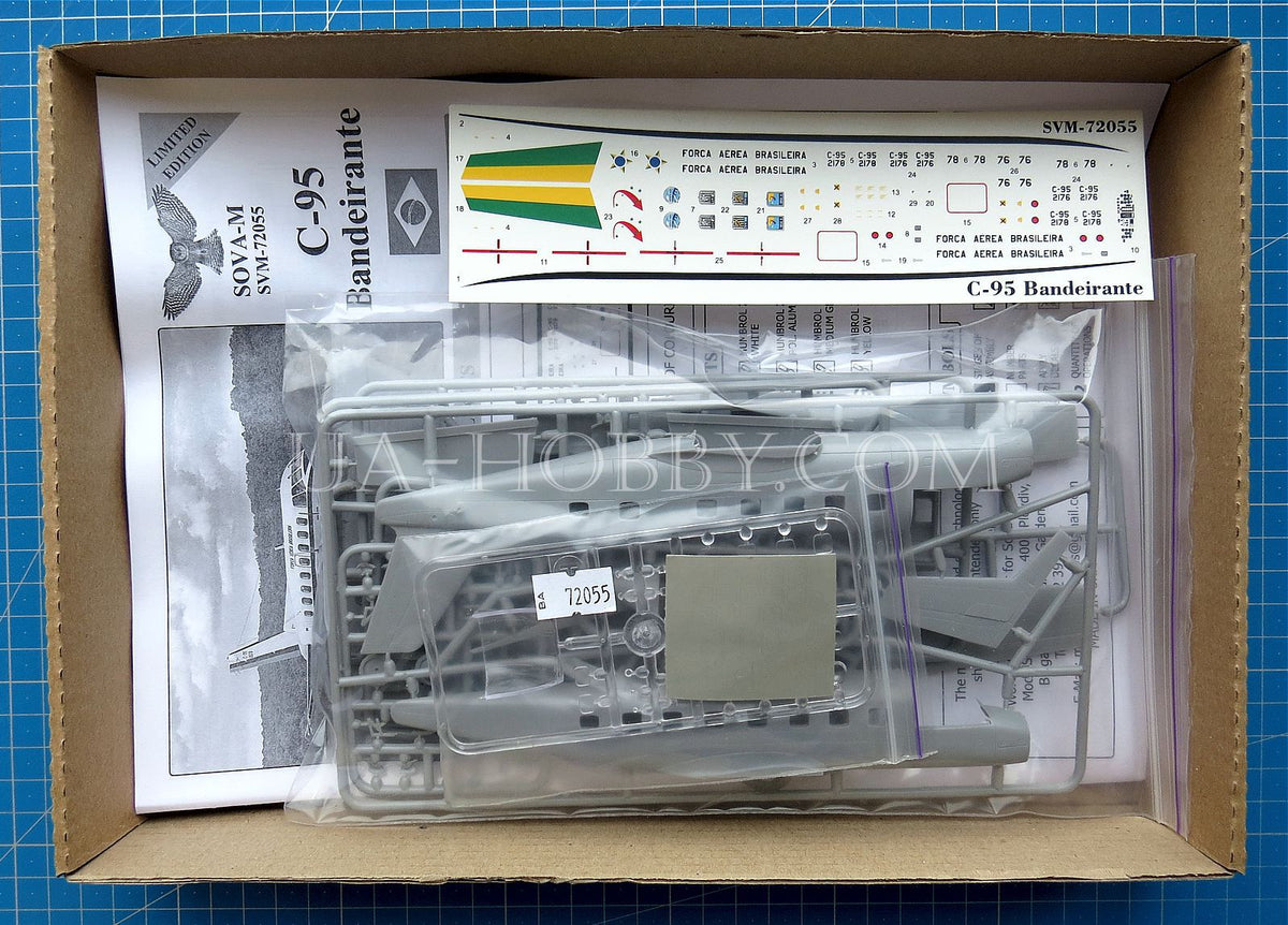 1/72 EMB C-95 Bandeirante. SOVA-M SVM-72055 – UA-hobby