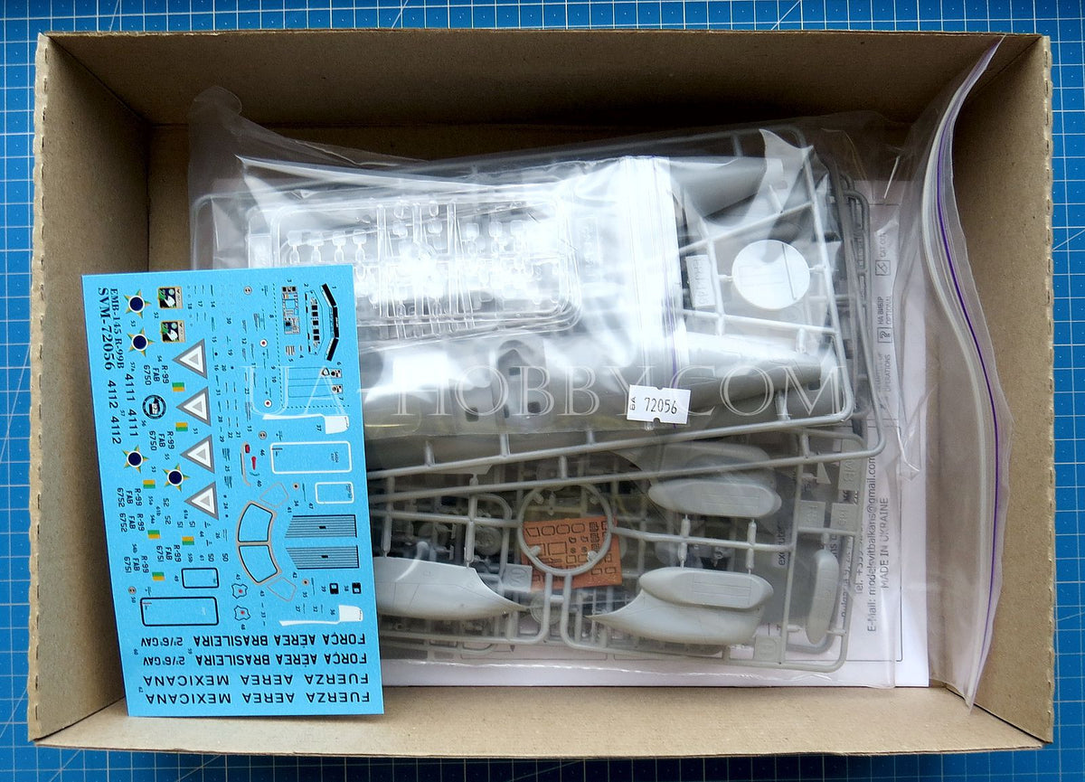 1/72 EMB-145RS / P-99. SOVA-M SVM-72056 – UA-hobby
