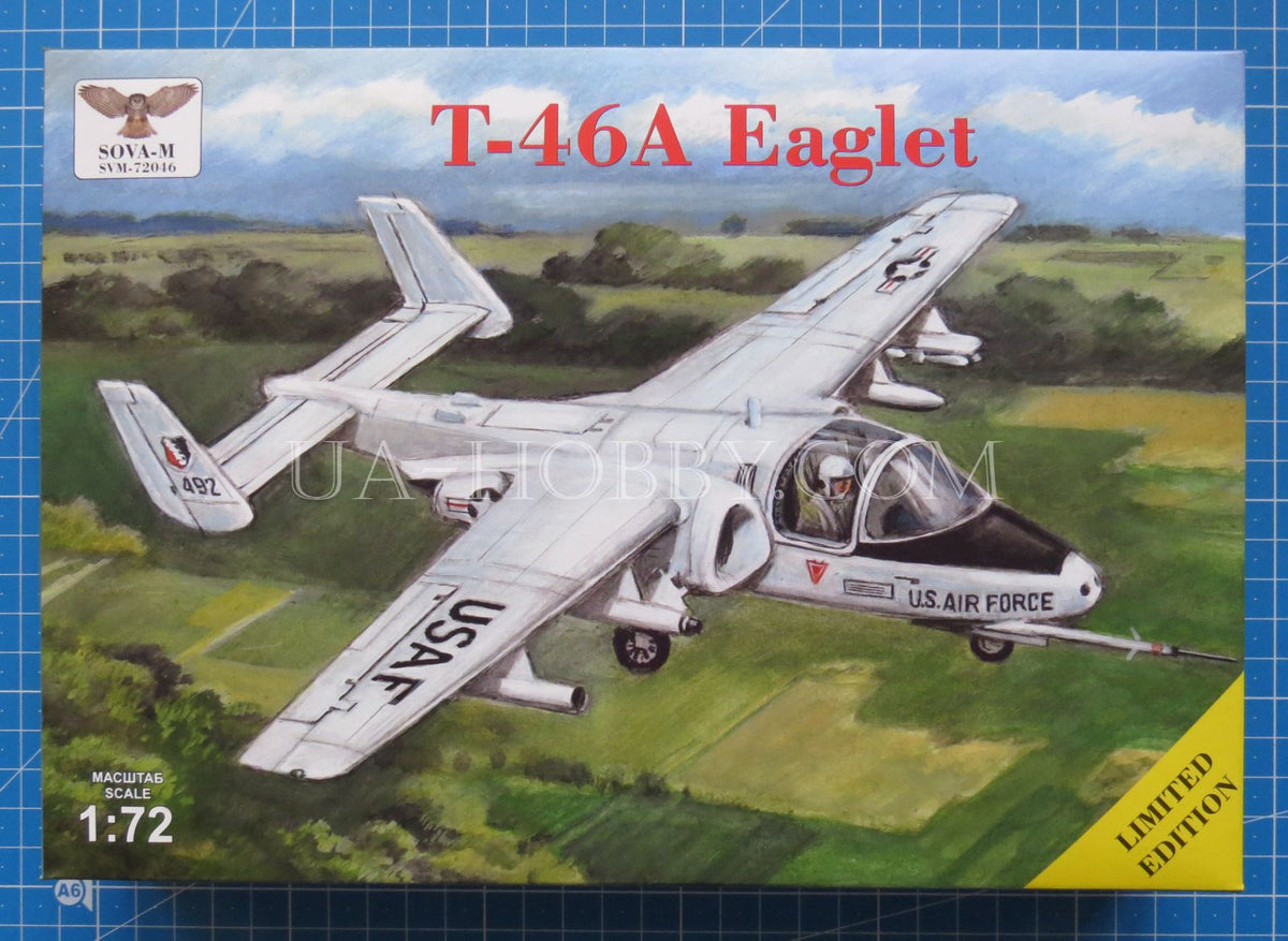 1/72 Fairchild T-46A Eaglet. SOVA-M SVM-72046 – UA-hobby