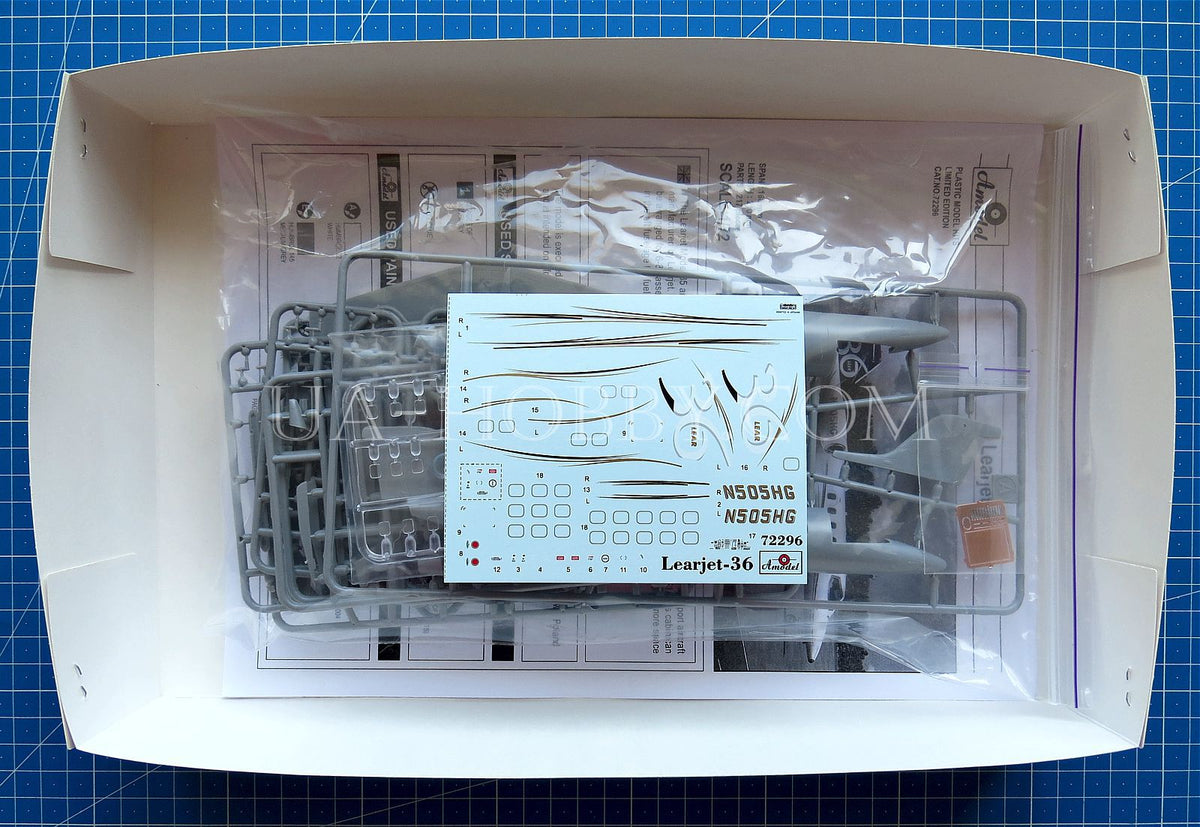 1/72 Learjet-36. Amodel 72296 – UA-hobby