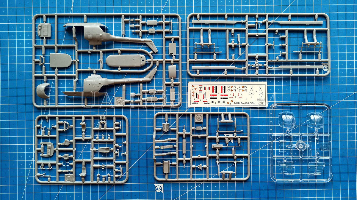 1/72 MBB Bo-105GSHP. Amodel 72322 – UA-hobby