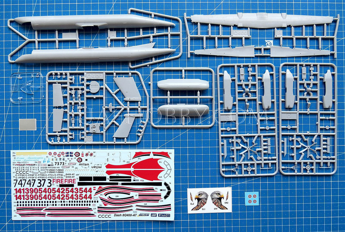 1/144 Dash 8Q400-AT Airtanker. AMP 144011 – UA-hobby