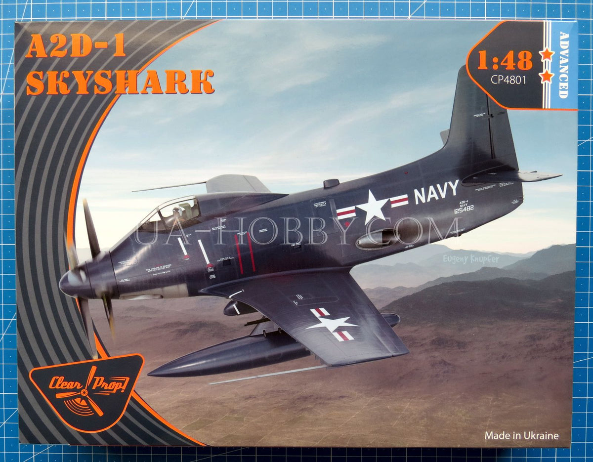 1/48 A2D-1 Skyshark. Clear Prop! CP4801 – UA-hobby