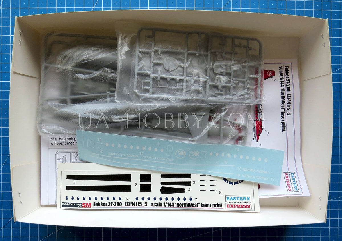 1/144 Fokker 27-200 Northwest Airlink. Eastern Express 144115_5 – UA-hobby
