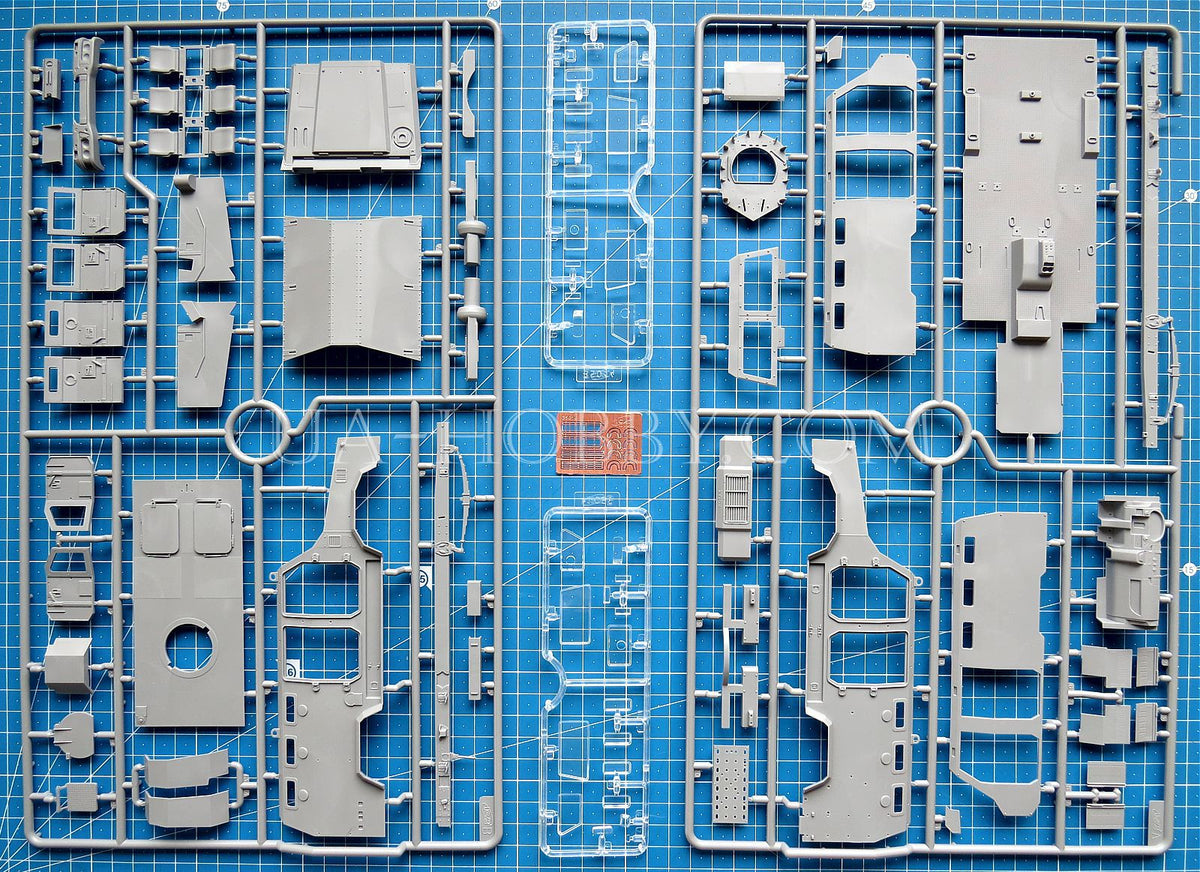 1/35 Kozak-2 Ukrainian MRAP-class Armored Vehicle. ICM 35014 – UA-hobby