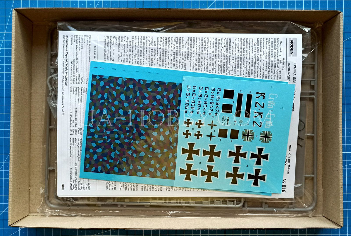 1/72 Gotha G.V. Roden 016 – UA-hobby