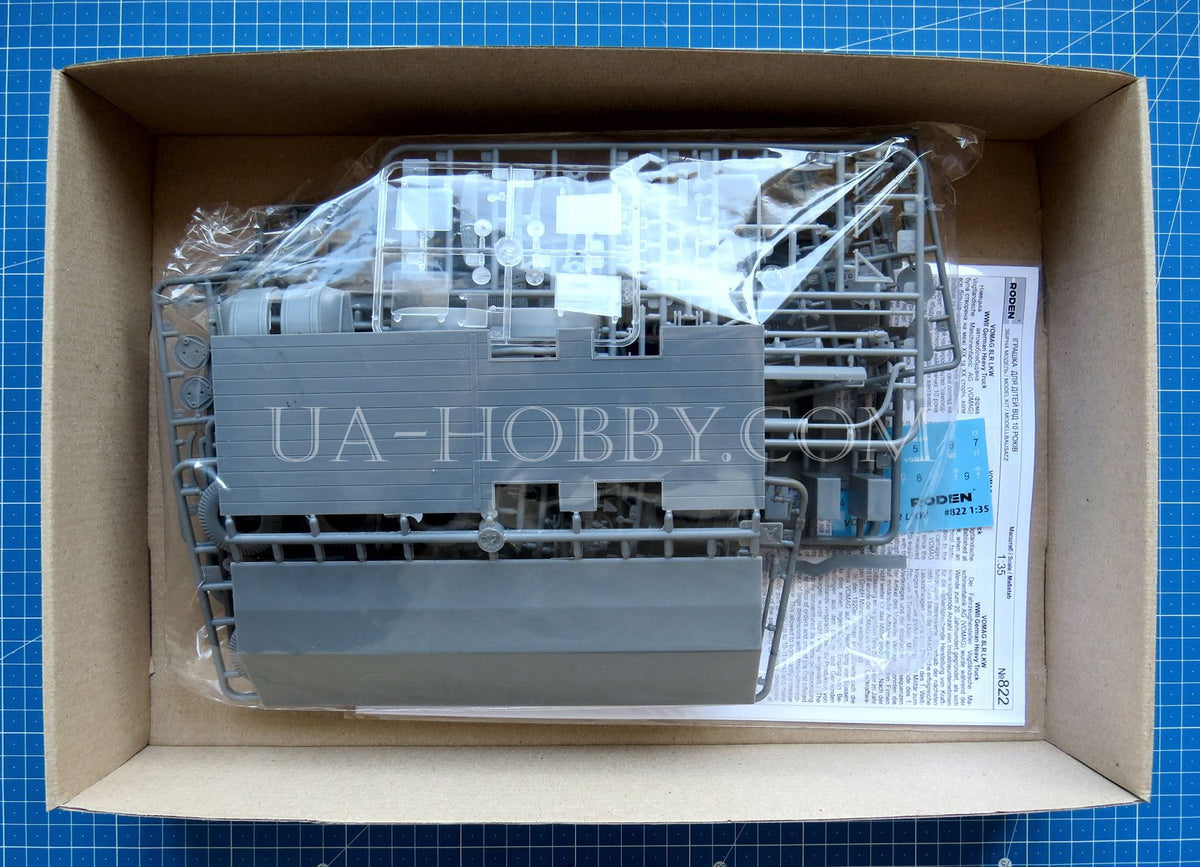 1/35 VOMAG 8LR LKW. Roden 822 – UA-hobby