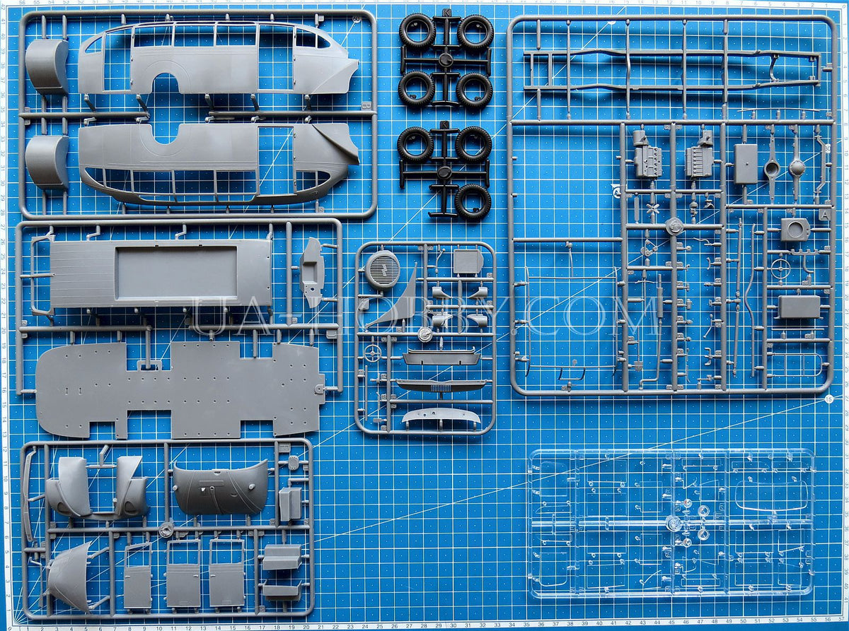 1/35 Opel Blitzbus Ludewig "Aero". Roden 823 – UA-hobby