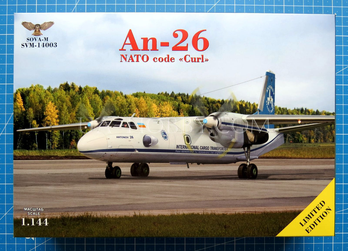 1/144 Antonov An-26. SOVA-M SVM-14003 – UA-hobby