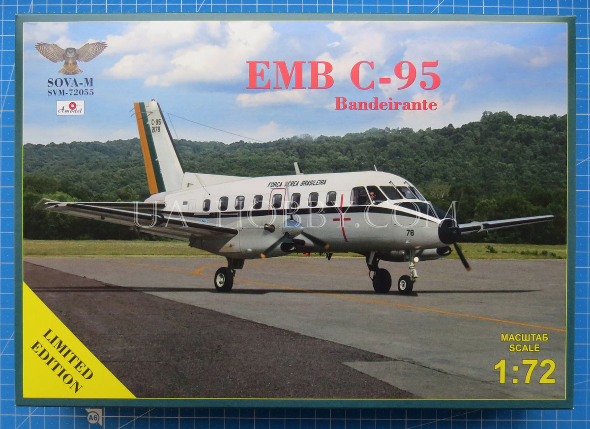 1/72 EMB C-95 Bandeirante. SOVA-M SVM-72055 – UA-hobby
