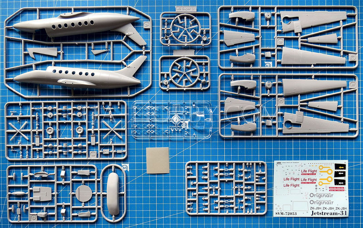 1/72 Jetstream Super 31 (5-blade propellers version). SOVA-M SVM-72053 ...