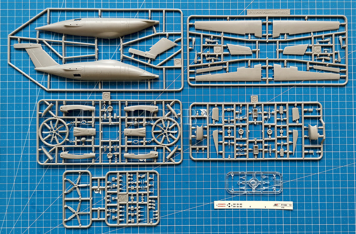 1/72 P.1HH HammerHead UAV. A&A Models 7210 – UA-hobby