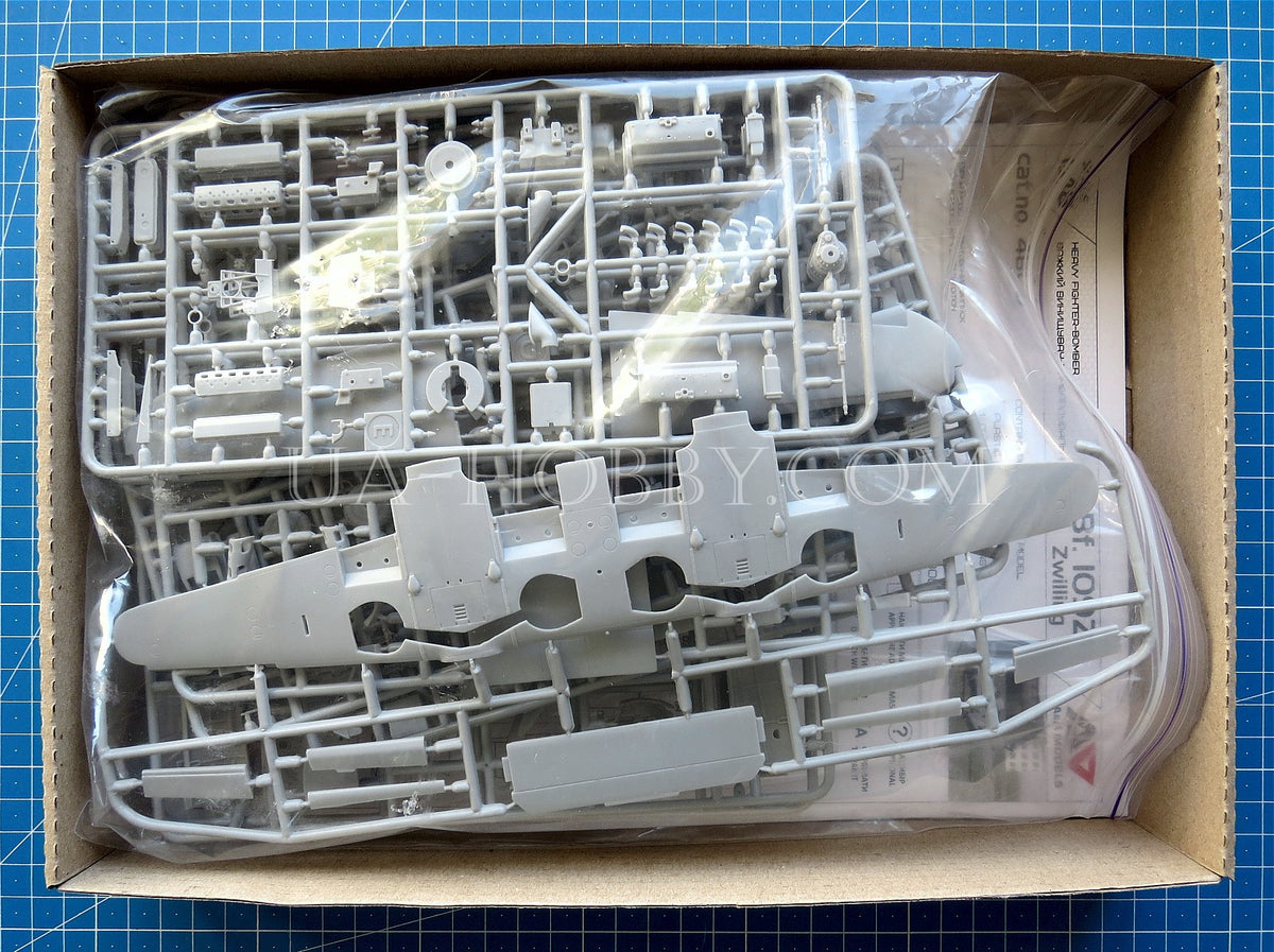 1/48 Messerschmitt Bf.109Z-1. A&A Models 4809 – UA-hobby