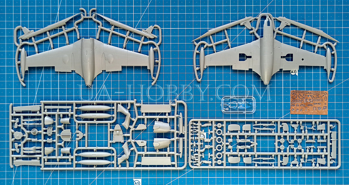1/72 DH-112 Venom Mk.4 Royal Air Force. AccsGB 72-610 – UA-hobby