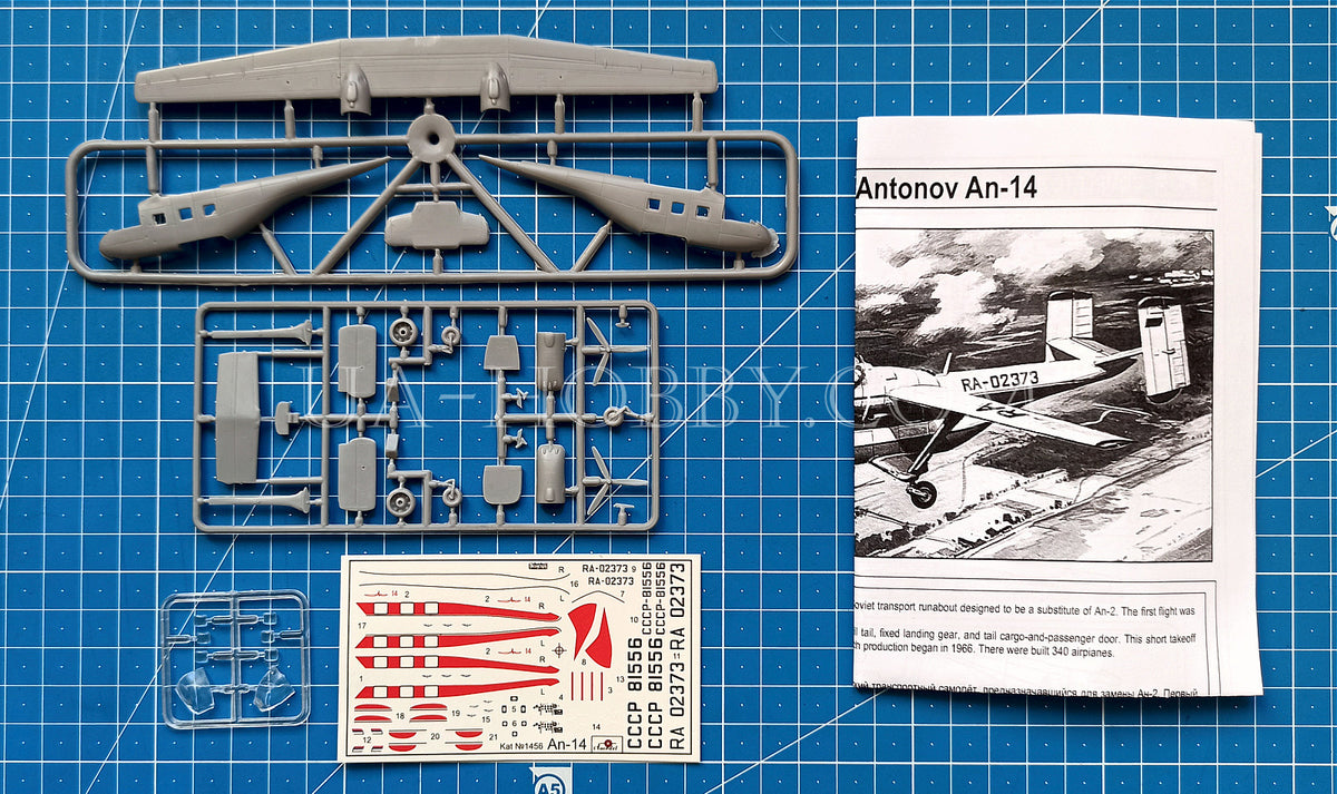 1/144 Antonov An-14. Amodel 1456 – UA-hobby