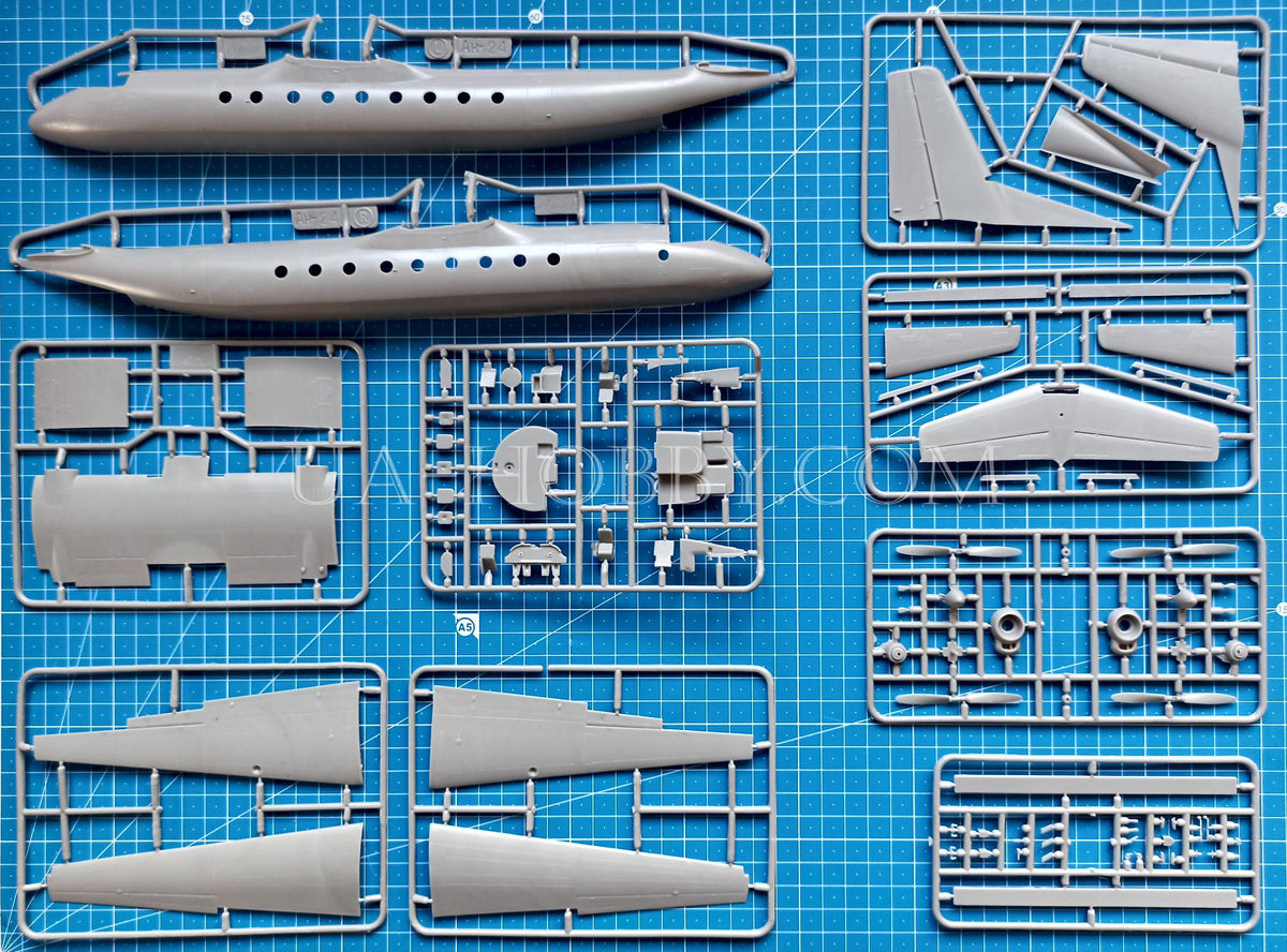 1/72 Antonov An-24. Amodel 72159 – UA-hobby