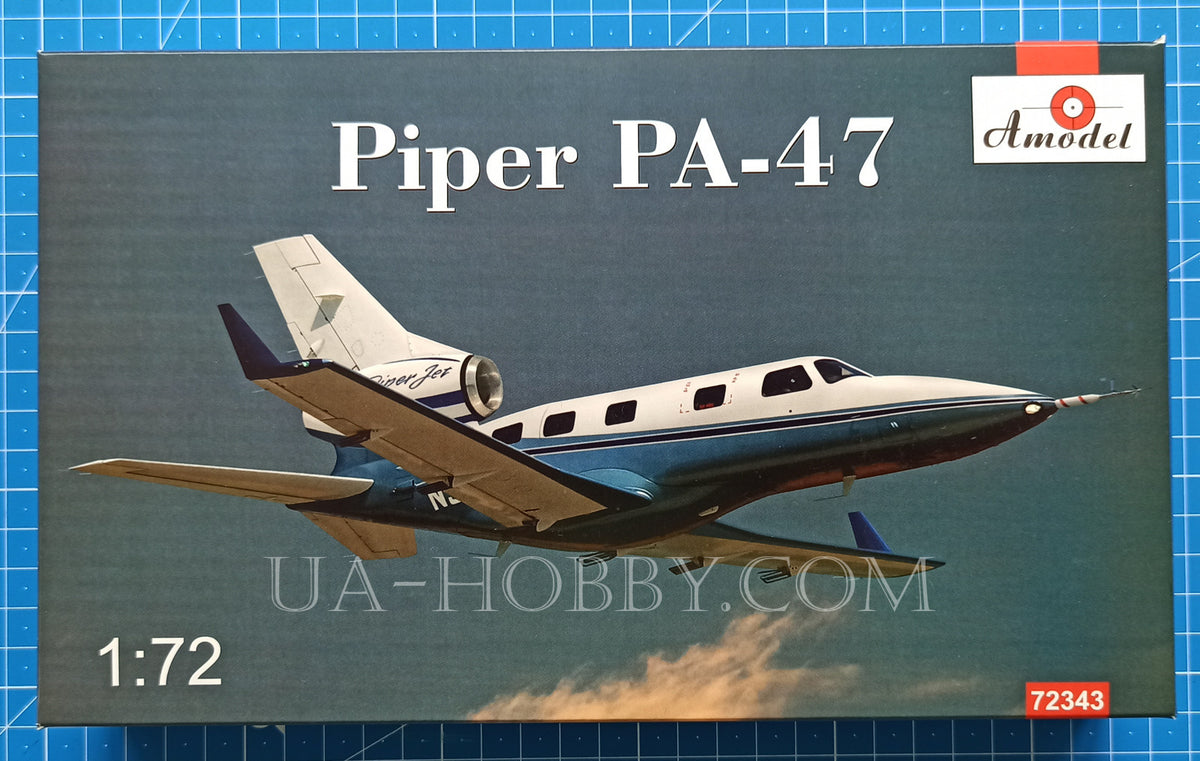 1/72 Piper PA-47 PiperJet. Amodel 72343 – UA-hobby