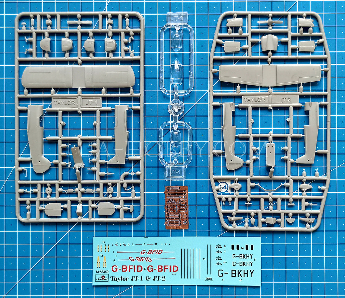 1/72 Taylor JT-1 Monoplane & Taylor JT-2 Titch. Amodel 72359 – UA-hobby