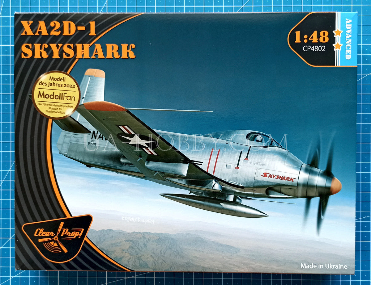 1/48 XA2D-1 Skyshark (early version). Clear Prop! CP4802 – UA-hobby
