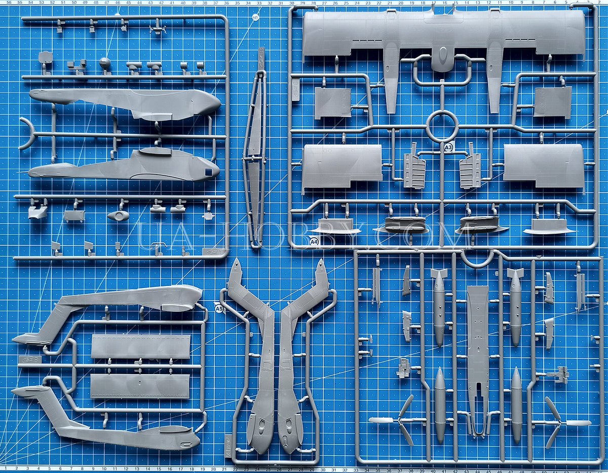1/48 North American OV-10D+ Bronco. ICM 48301 – UA-hobby