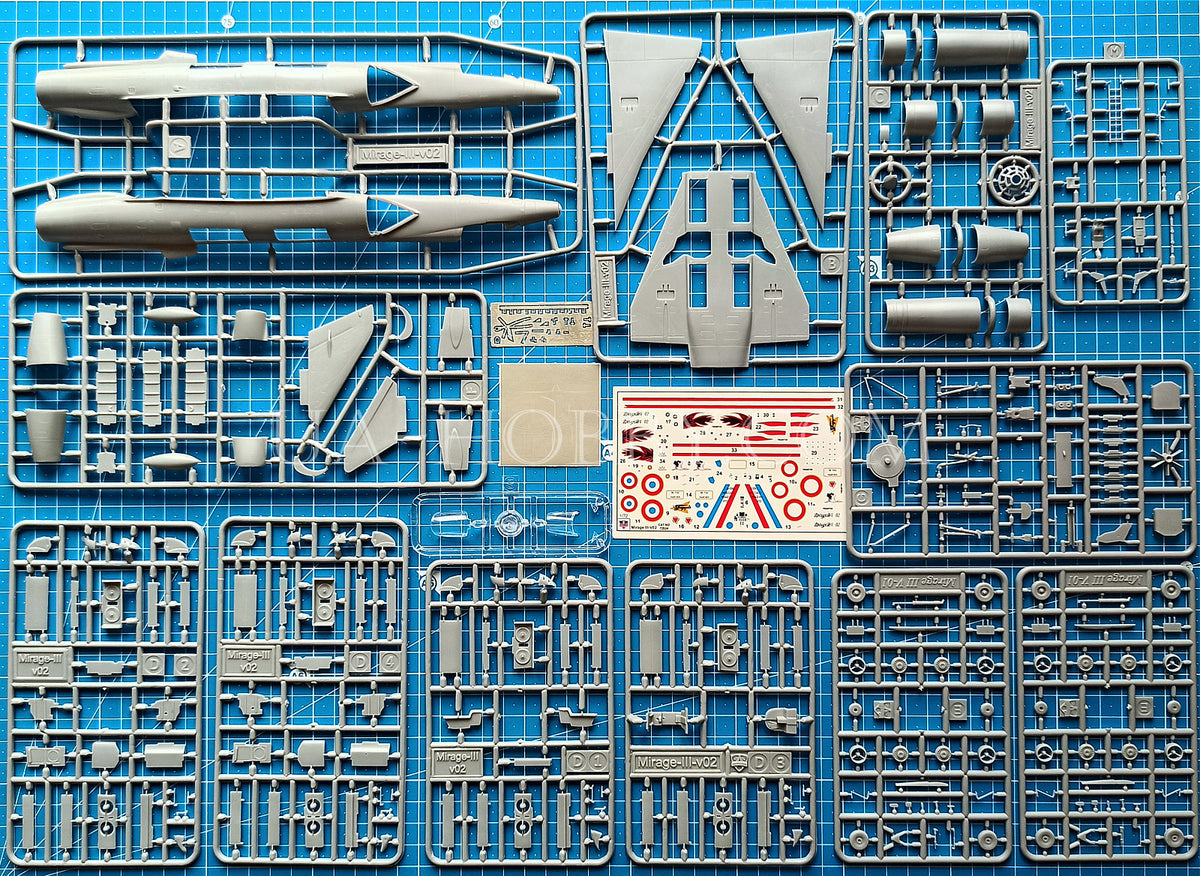 1/72 Mirage III V-02. ModelSvit 72034 – UA-hobby
