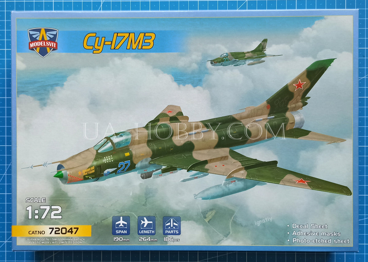 1/72 Sukhoi Su-17M3. ModelSvit 72047 – UA-hobby