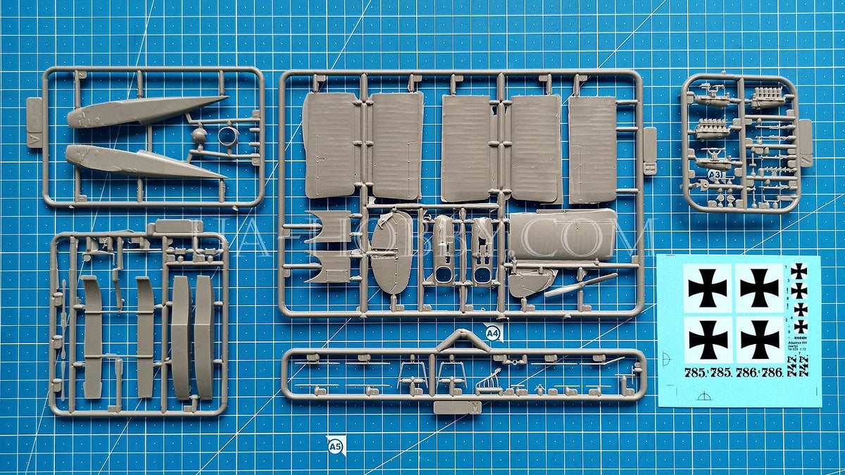 1/72 Albatros W.4 Early. Roden 028 – UA-hobby